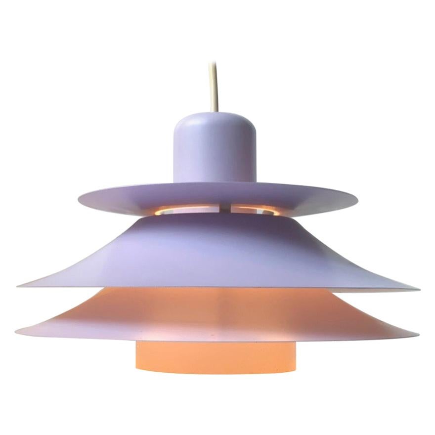 Vintage Danish Pink Pendant Lamp from Jeka, 1970s at 1stDibs | jeka ...