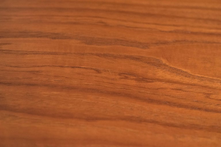 Vintage Danish Teak Coffee Table and Magazine Rack at 1stDibs