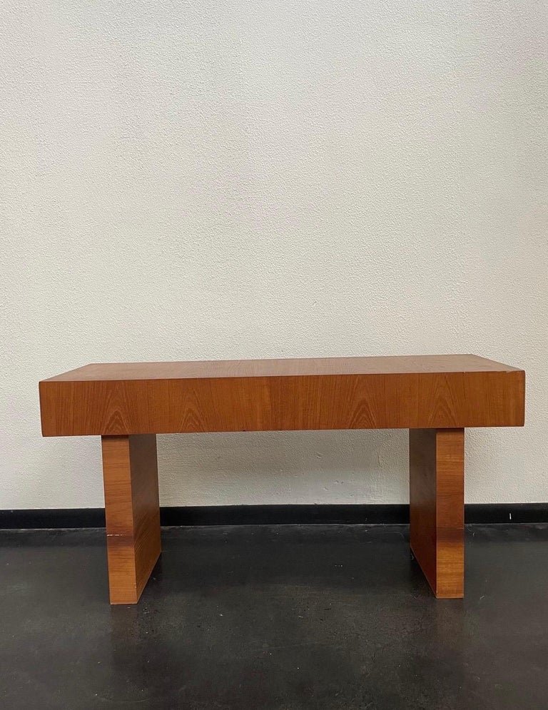 Vintage Danish Teak Console Table at 1stDibs