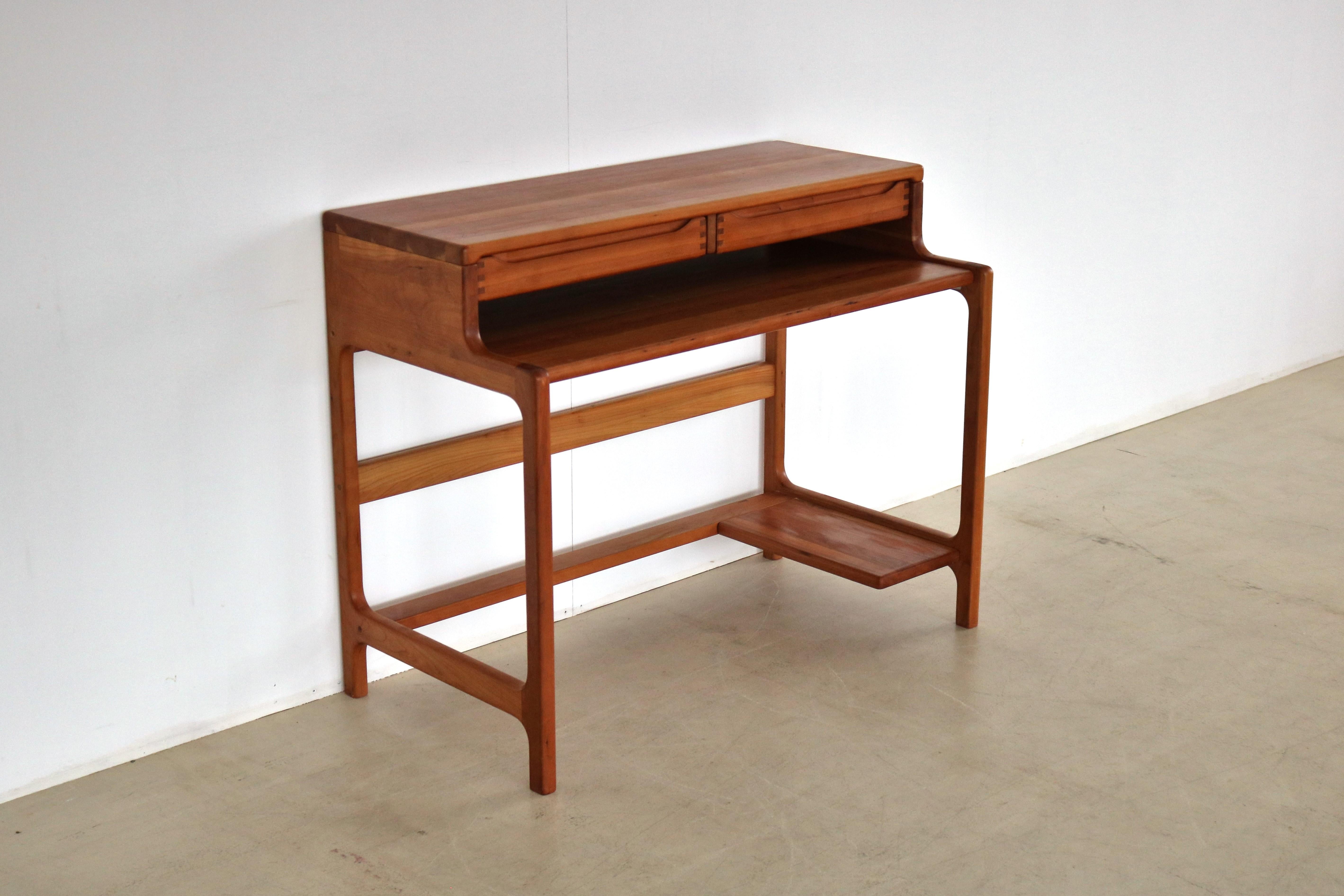 Vintage Danish Teak Desk at 1stDibs