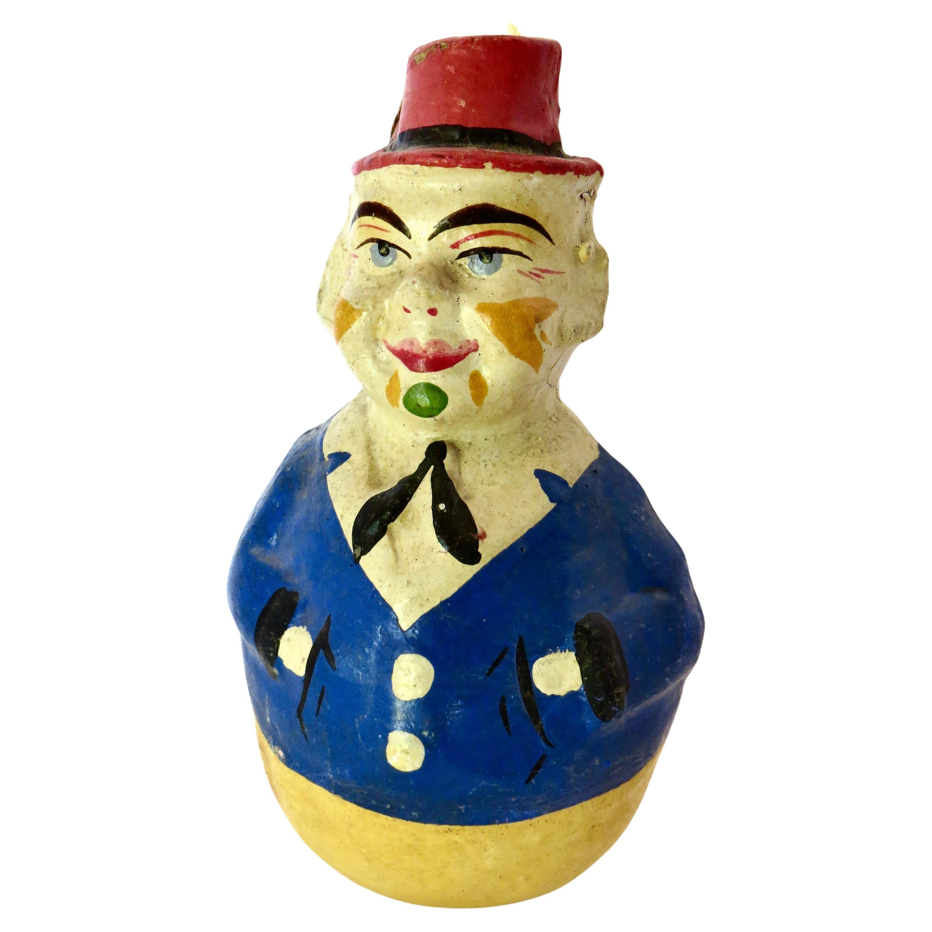 Vintage "Dapper Clown" Roly Poly Toy; Scarce. Germany Circa 1915 For ...