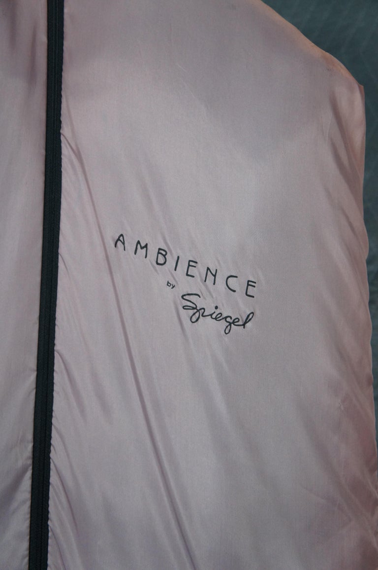 Vintage Dark Brown Full Length Chevron Mink Fur Coat Womens Jacket For ...