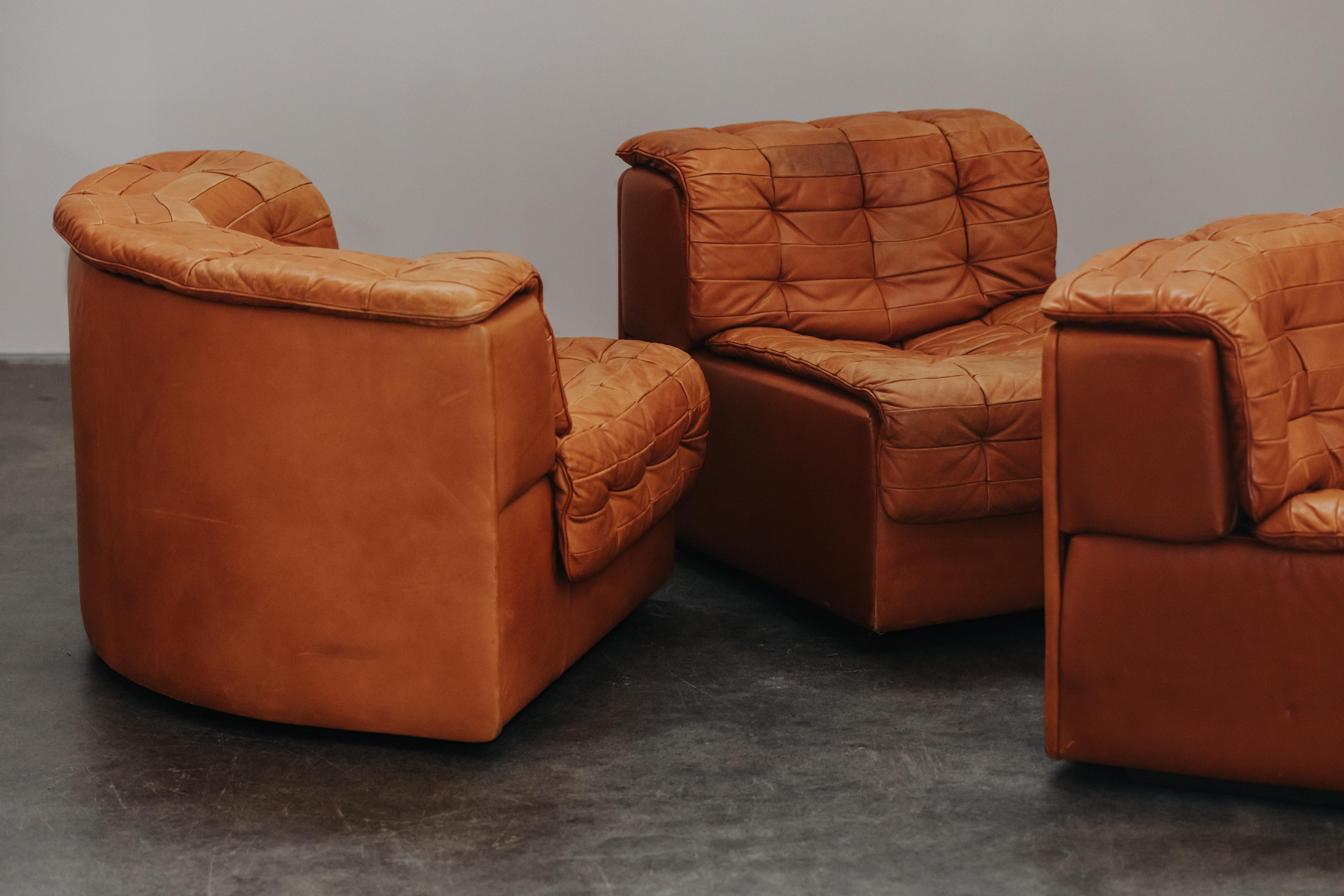 Vintage De Sede DS11 Sofa From Switzerland, Circa 1970 For Sale at 1stDibs