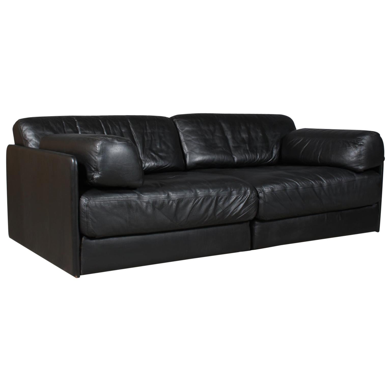 Vintage De Sede Two-Seat Sofa, Ds76 at 1stDibs