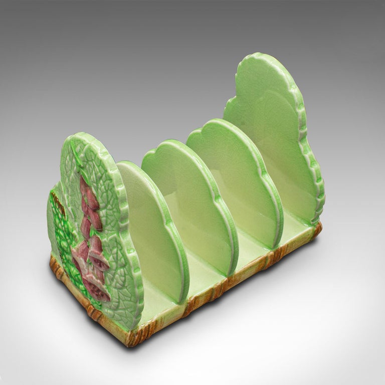 Vintage Decorative Breakfast Stand, English, Ceramic, Toast Rack, Mid ...