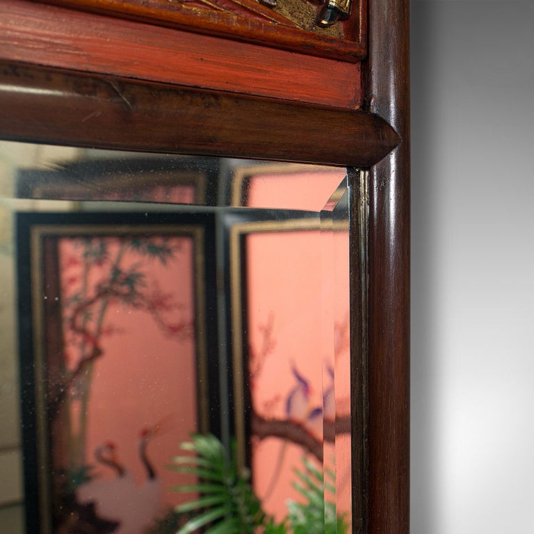 Vintage Decorative Hall Mirror, Chinese, Art Deco, Mid 20th Century ...