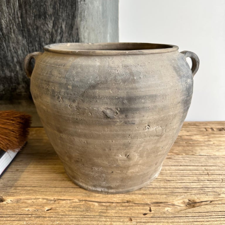 Vintage Decorative Matte Oil Pottery For Sale at 1stDibs