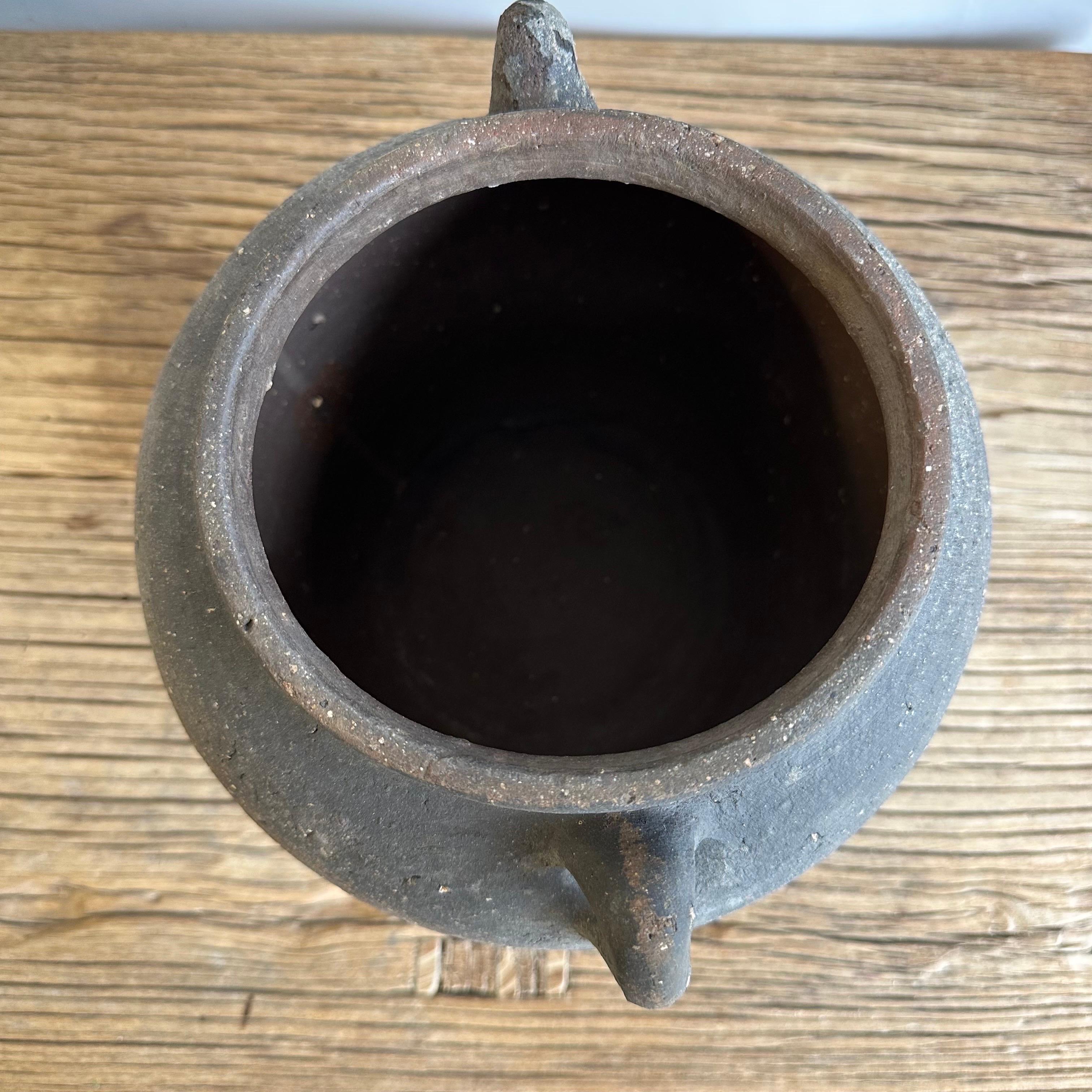 Vintage Decorative Matte Oil Pottery For Sale at 1stDibs