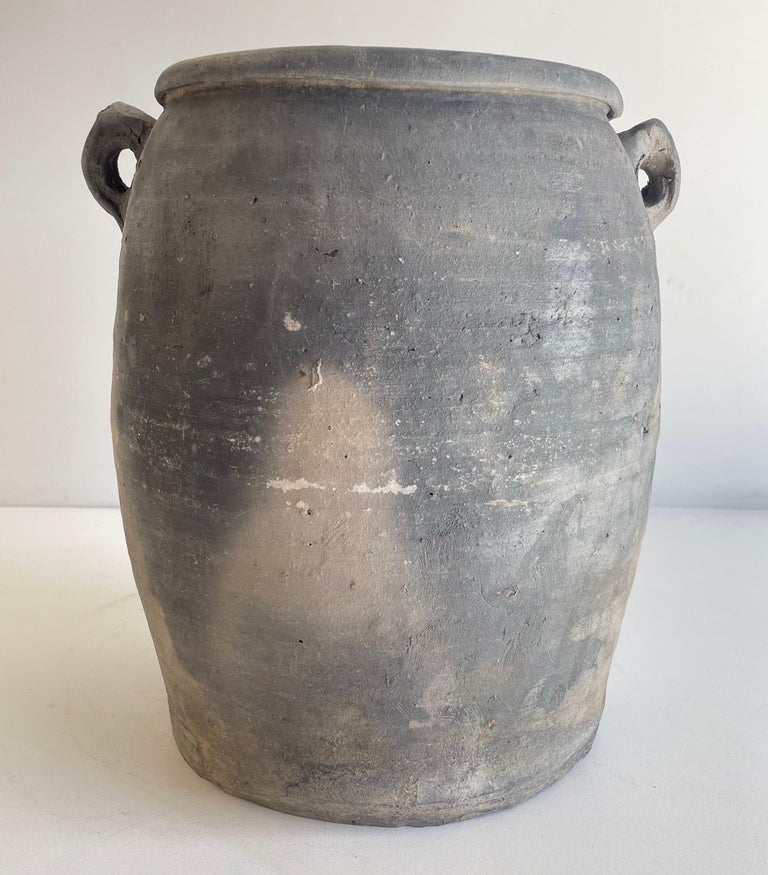 Vintage Decorative Matte Oil Pottery For Sale at 1stDibs