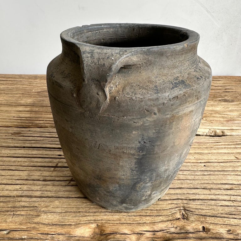 Vintage Decorative Matte Oil Pottery For Sale at 1stDibs