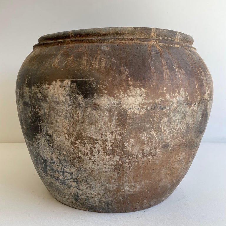 Vintage Decorative Matte Oil Pottery For Sale at 1stDibs