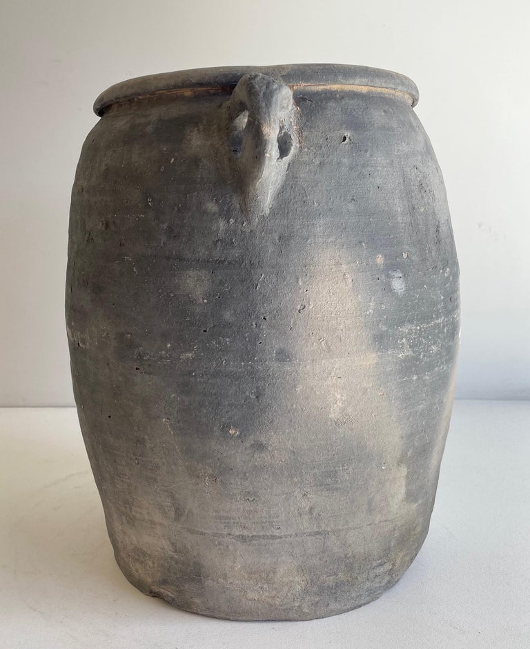 Vintage Decorative Matte Oil Pottery For Sale at 1stDibs