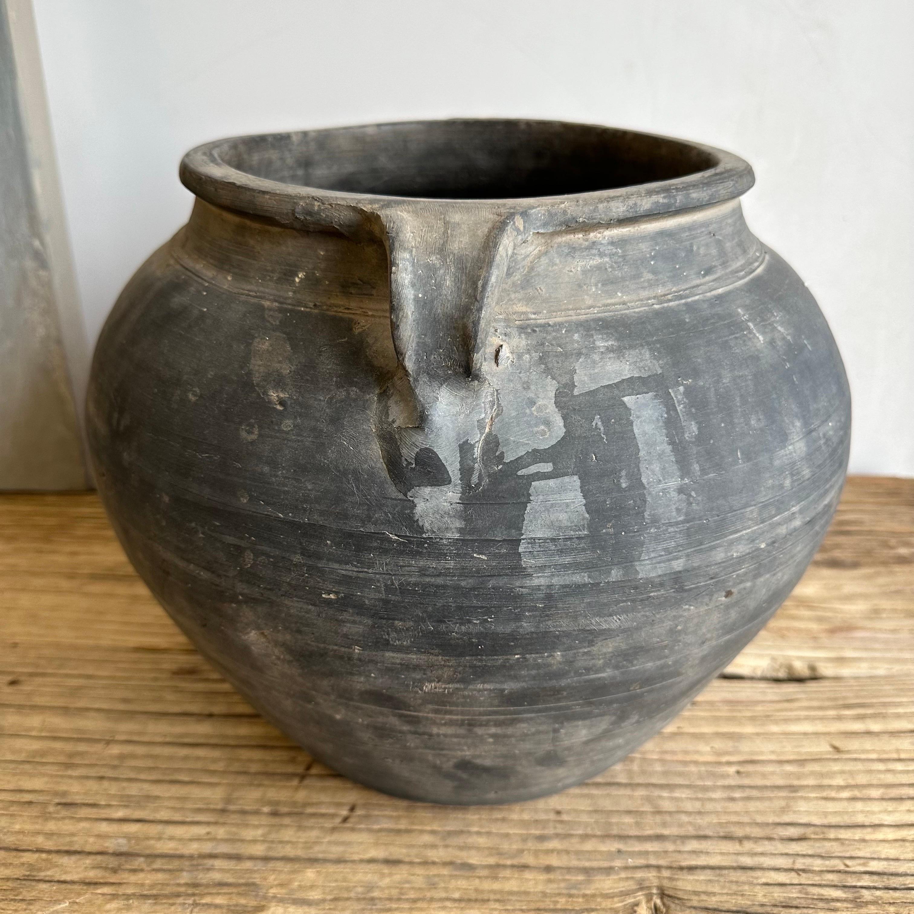 Vintage Decorative Matte Oil Pottery at 1stDibs