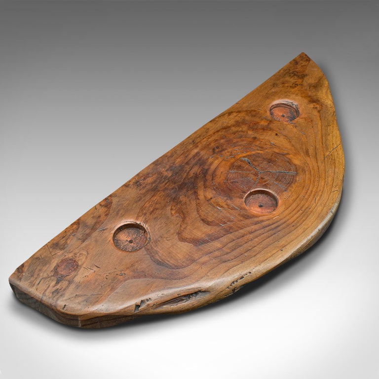 Vintage Decorative Sphere Display, Cedar, Italian Marble, Plinth, Mid ...