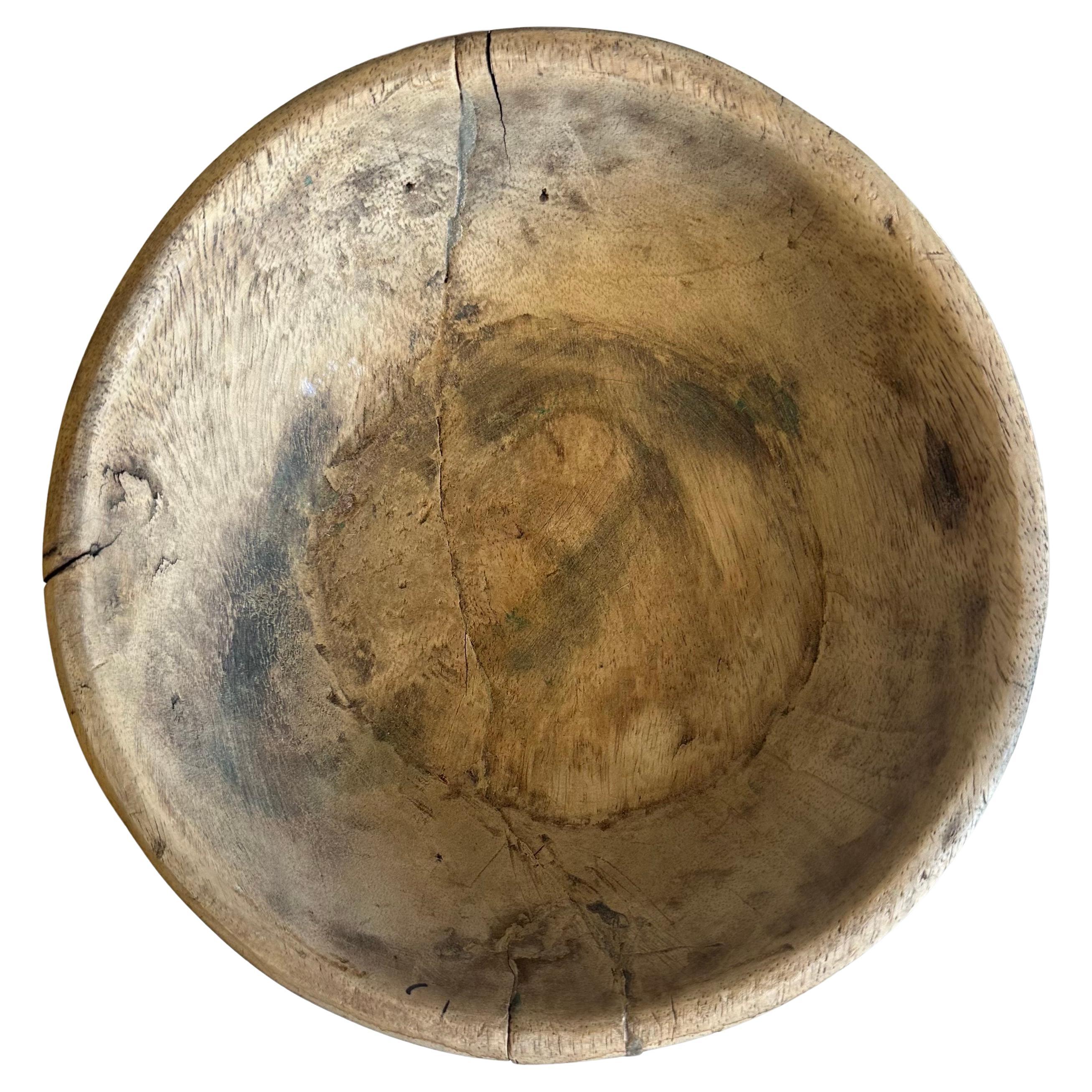 Decorative Wood Bowl at 1stDibs | decorative wooden bowls