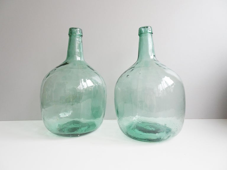 Vintage Demijohn Bottle, Set of 2 at 1stDibs | vintage demijohn bottles