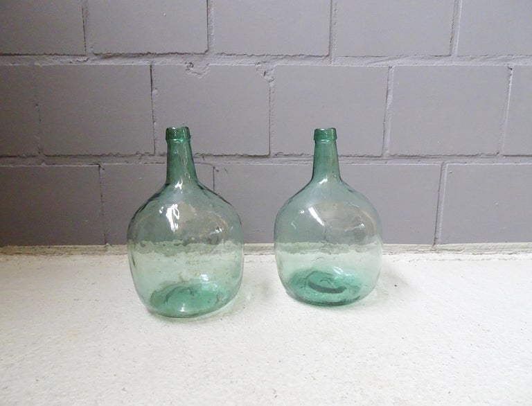 Vintage Demijohn Bottle, Set of 2 at 1stDibs | vintage demijohn bottles