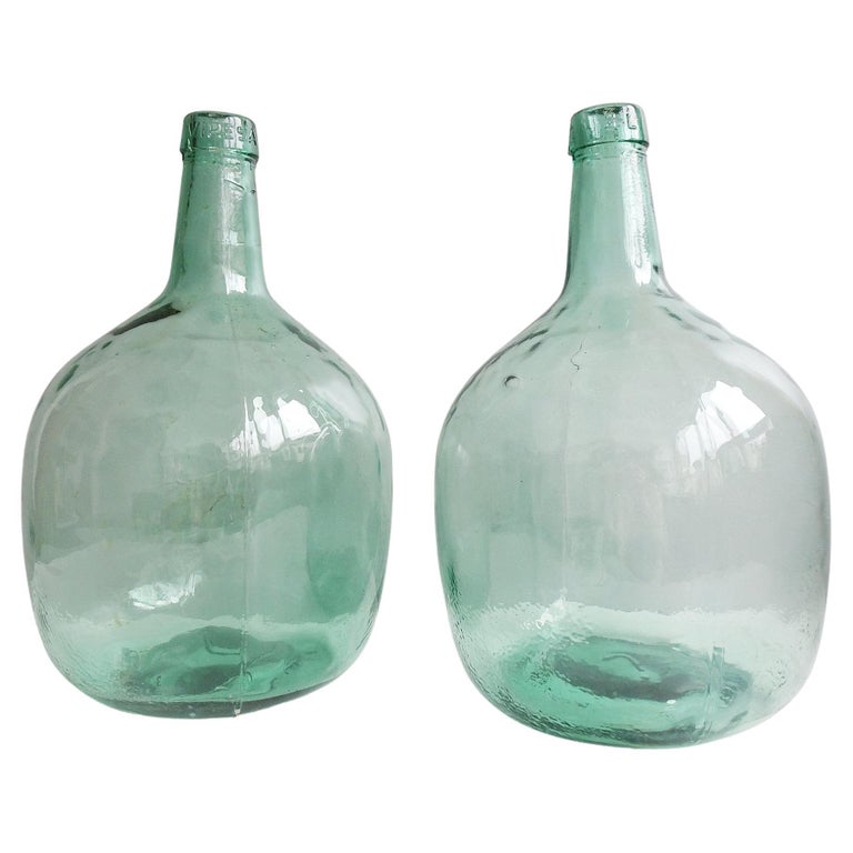 Vintage Demijohn Bottle, Set of 2 at 1stDibs | vintage demijohn bottles