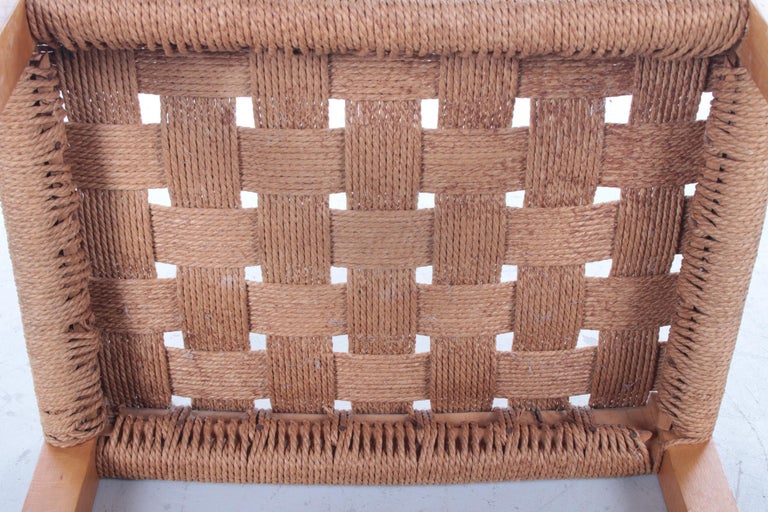 Vintage Designer Danish Woven Stool, 1960s For Sale at 1stDibs | small ...