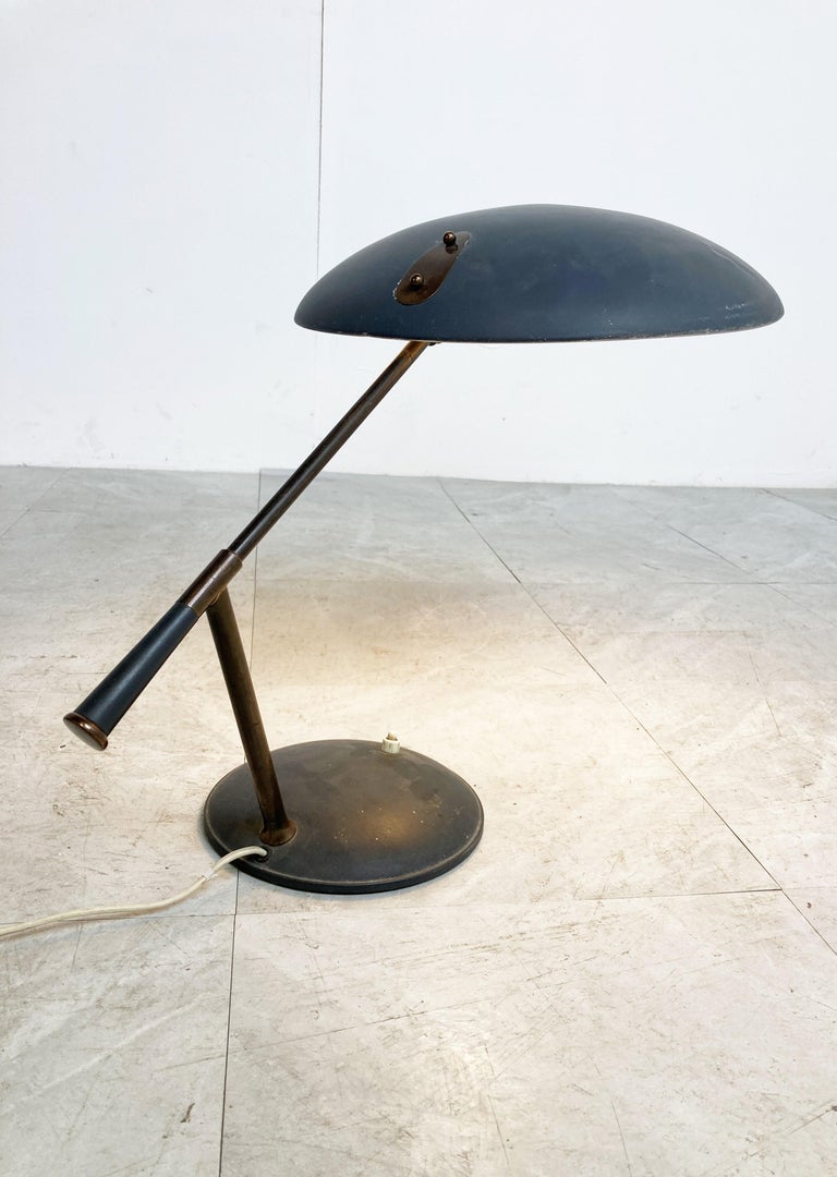Vintage Desk Lamp by Louis Kalff, 1950s For Sale at 1stDibs