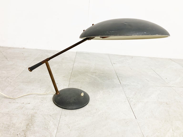 Vintage Desk Lamp by Louis Kalff, 1950s For Sale at 1stDibs
