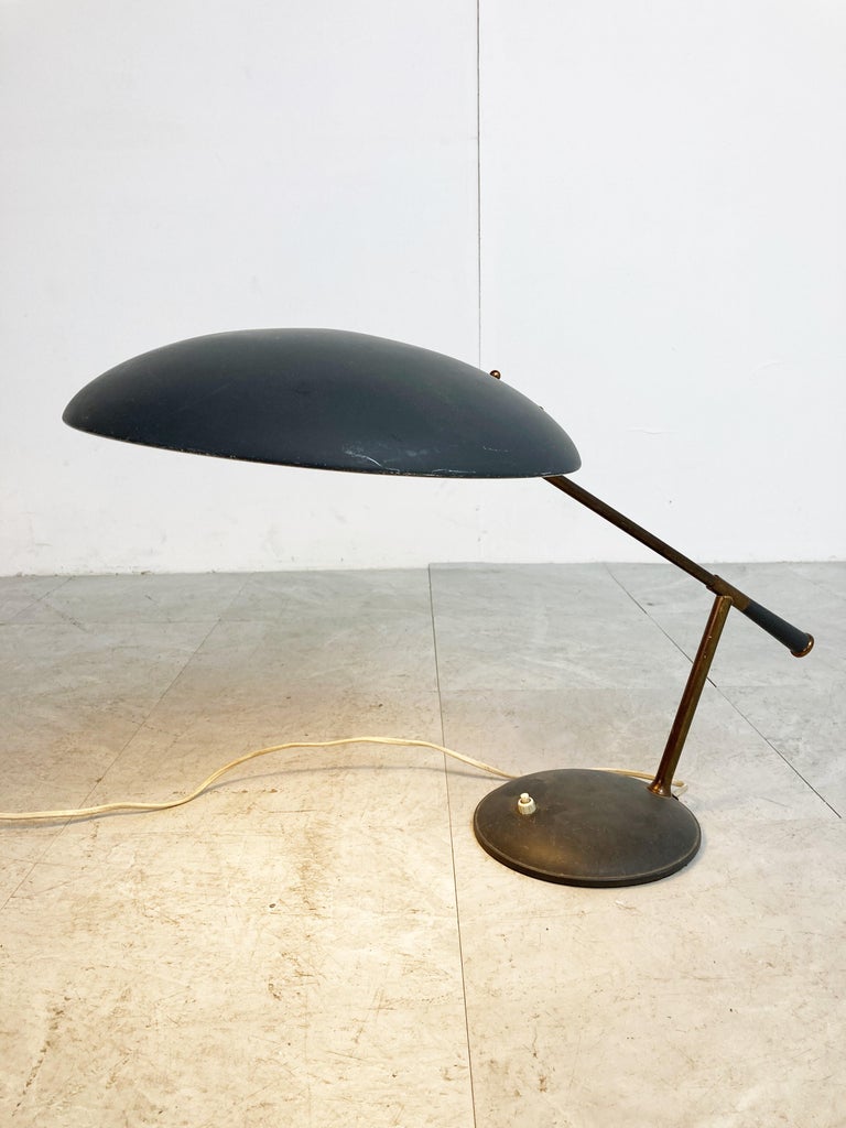 Vintage Desk Lamp by Louis Kalff, 1950s For Sale at 1stDibs