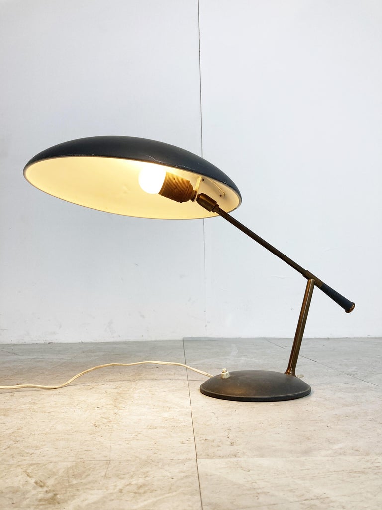 Vintage Desk Lamp by Louis Kalff, 1950s For Sale at 1stDibs