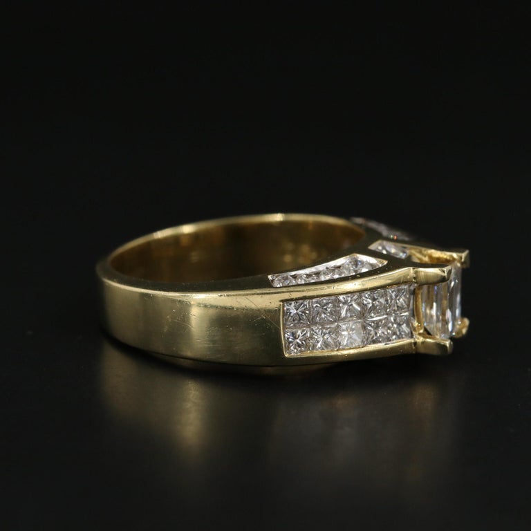 Customizable Vintage Diamonds Engagement Ring, Diamond Bridal Wedding ...