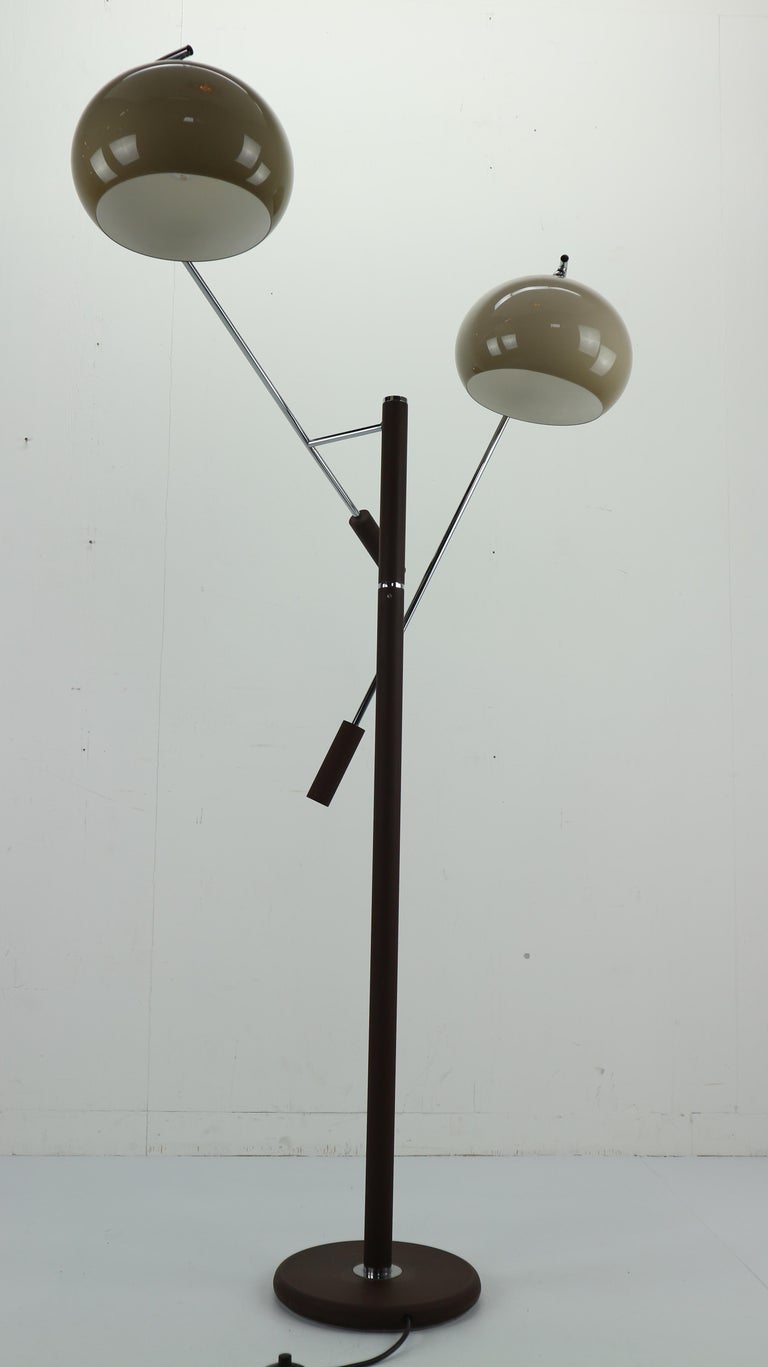 Vintage Dijkstra Adjustable Floor Lamp, 1970s Netherlands at 1stDibs