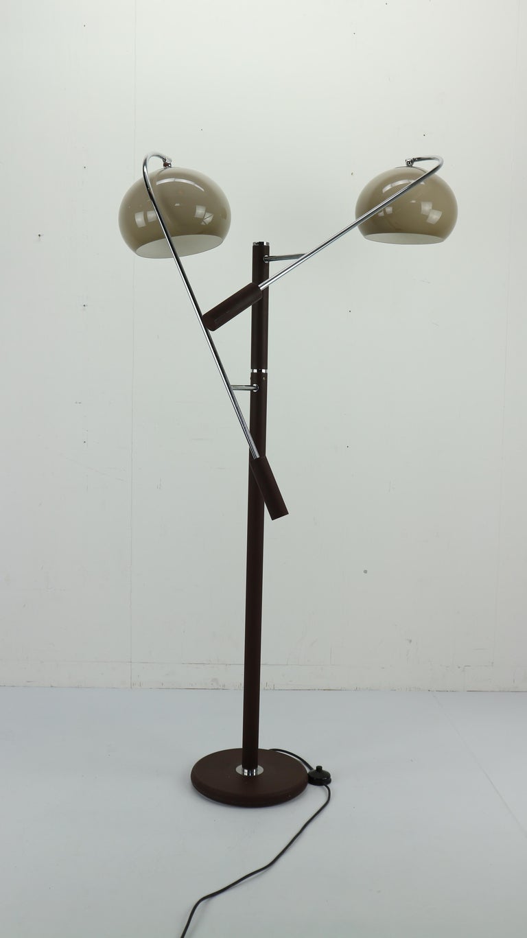 Vintage Dijkstra Adjustable Floor Lamp, 1970s Netherlands at 1stDibs