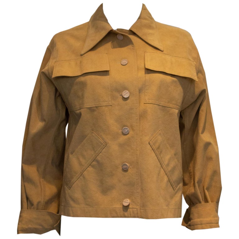 Vintage Diorling Christian Dior Ultra Suede Jacket For Sale at 1stDibs ...