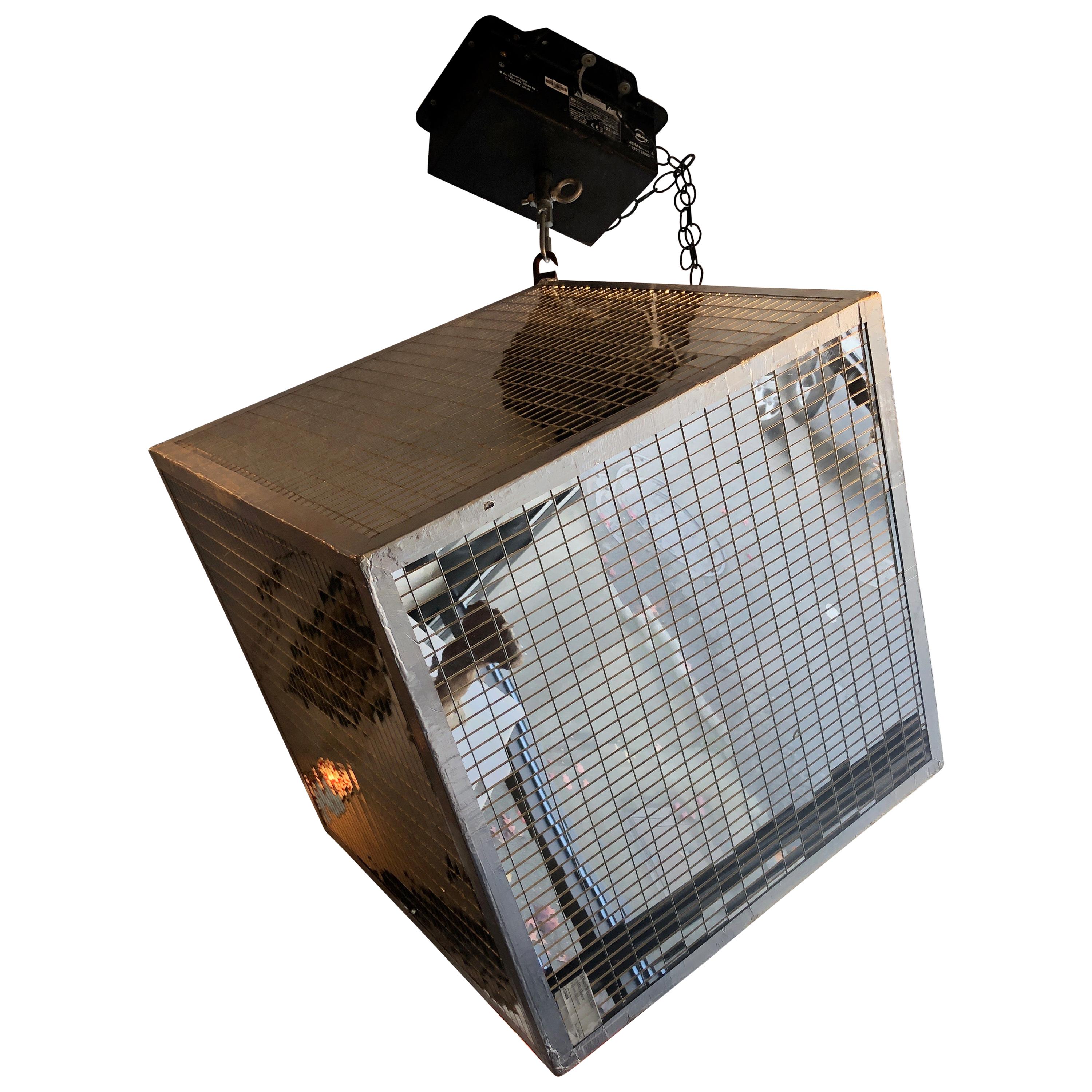 Vintage Disco Cube For Sale at 1stDibs