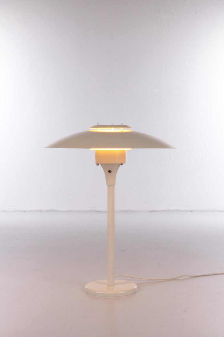 Vintage Disk Table Lamp from Lyfa Denmark at 1stDibs
