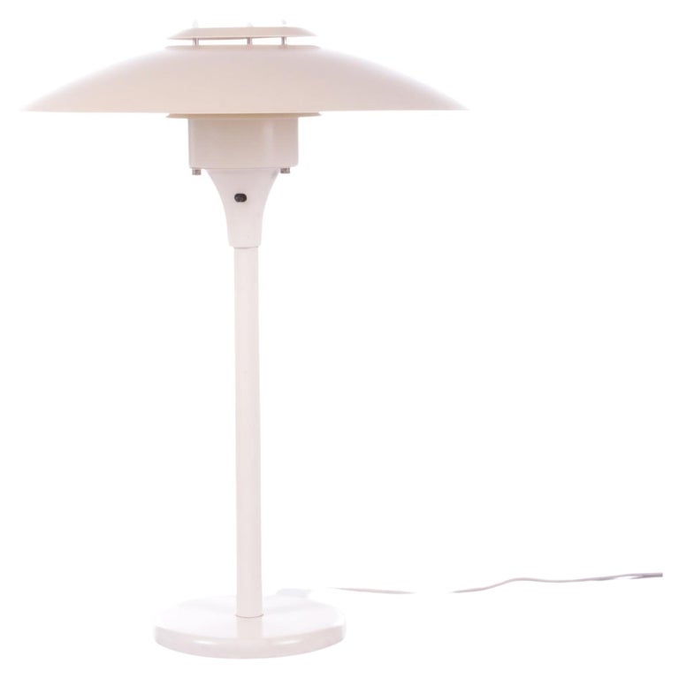 Vintage Disk Table Lamp from Lyfa Denmark at 1stDibs