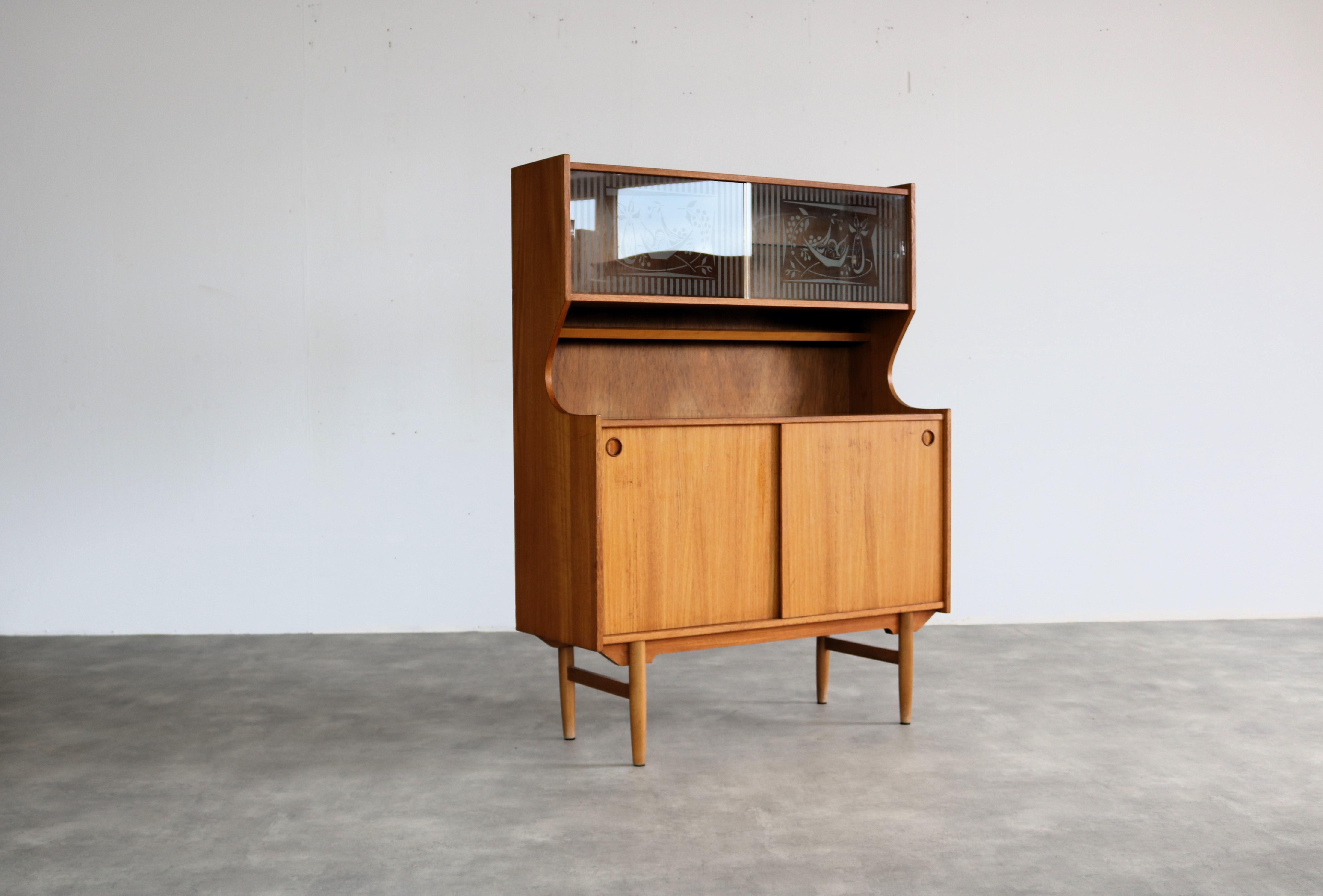 vintage display cabinet | wall cupboard | sideboard | Swedish For Sale ...