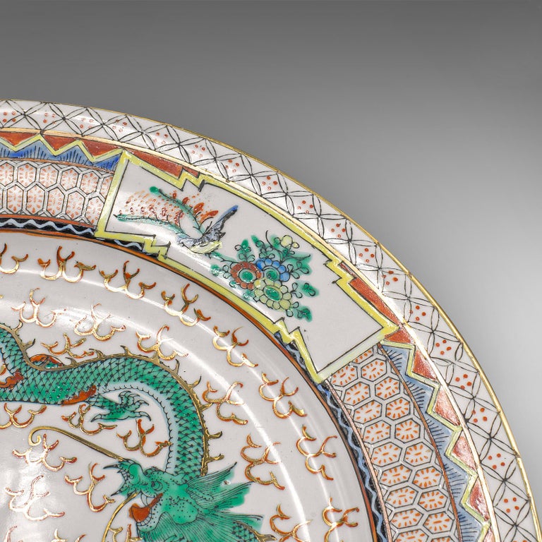 Vintage Display Plate, Chinese, Ceramic, Serving Dish, Art Deco ...