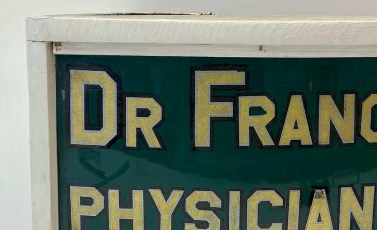 Vintage Doctor's Office "Physician and Surgeon" Sign, C.1920s For Sale ...