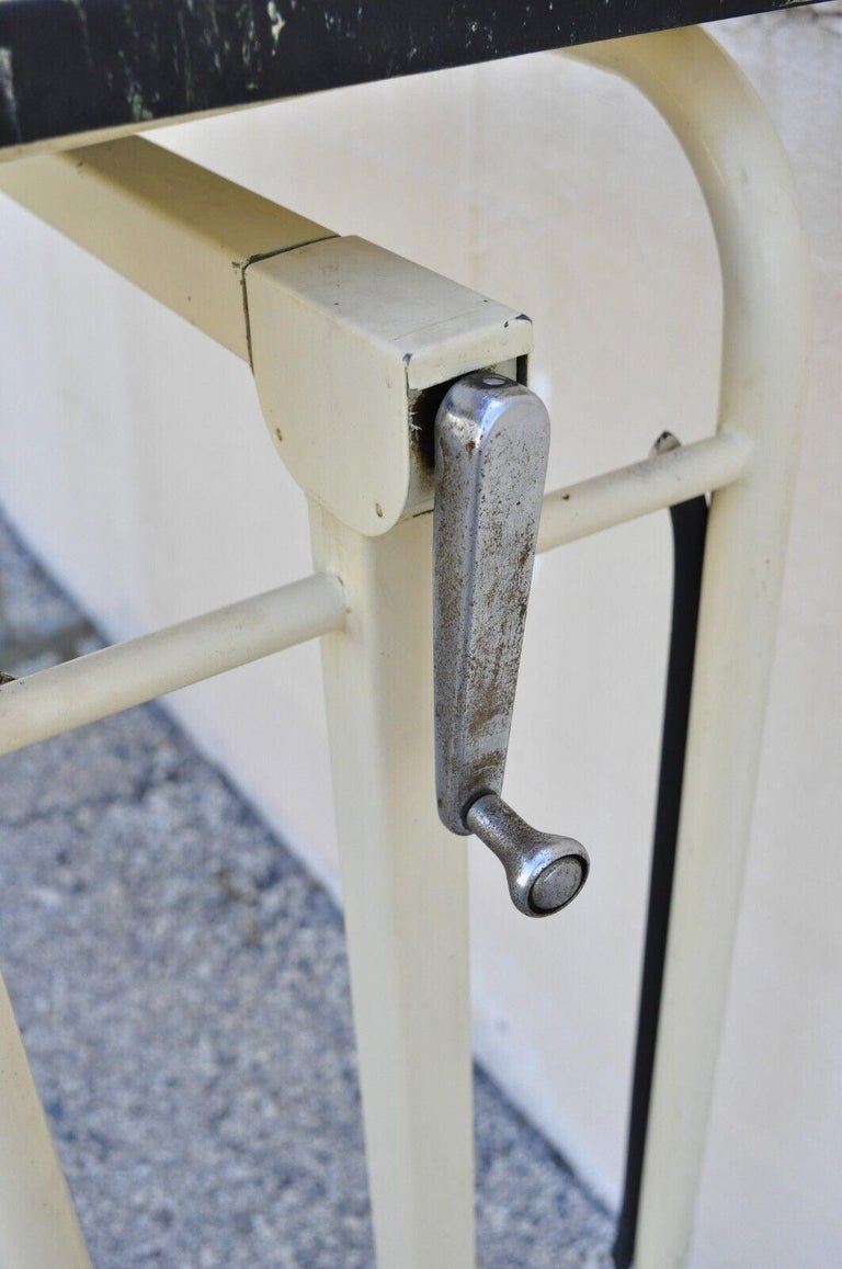 Vintage Doehler Metal Furniture Co Adjustable Medical Dental Work ...