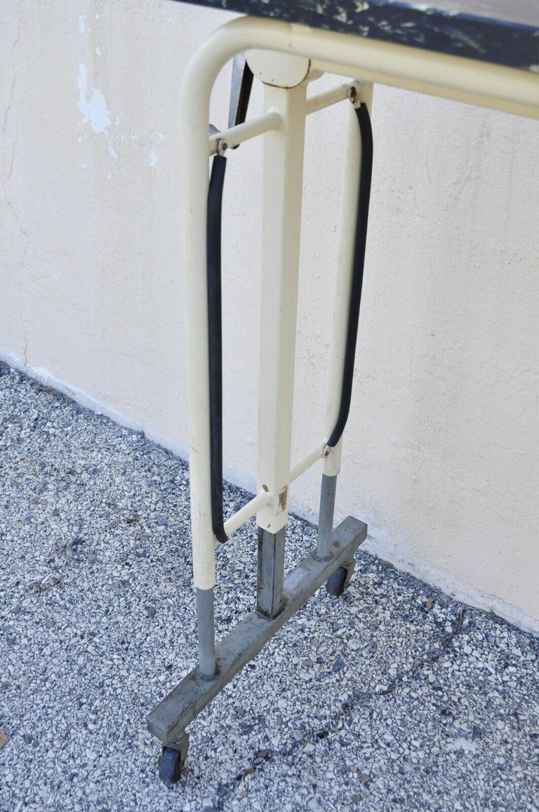 Vintage Doehler Metal Furniture Co Adjustable Medical Dental Work ...