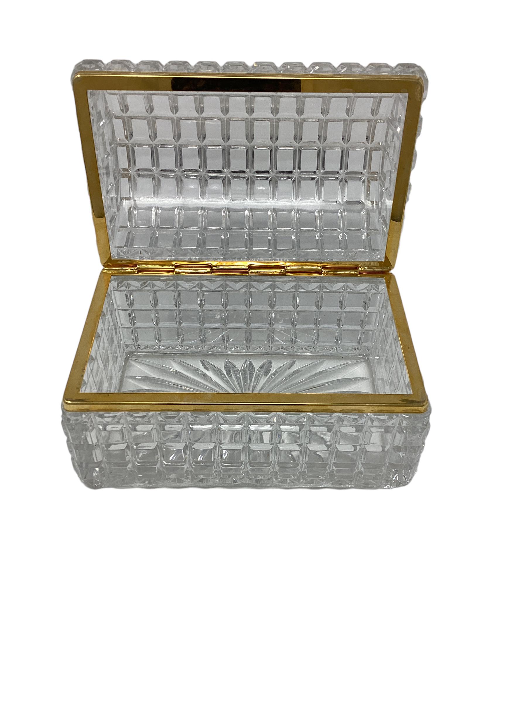 Vintage Dome Top Glass Casket or Box at 1stDibs