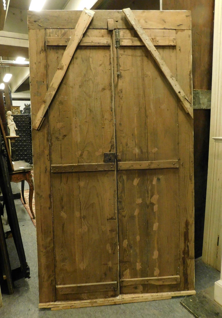 Vintage Door Placard Lacquered Cupboard, Fornasetti School, 20th ...