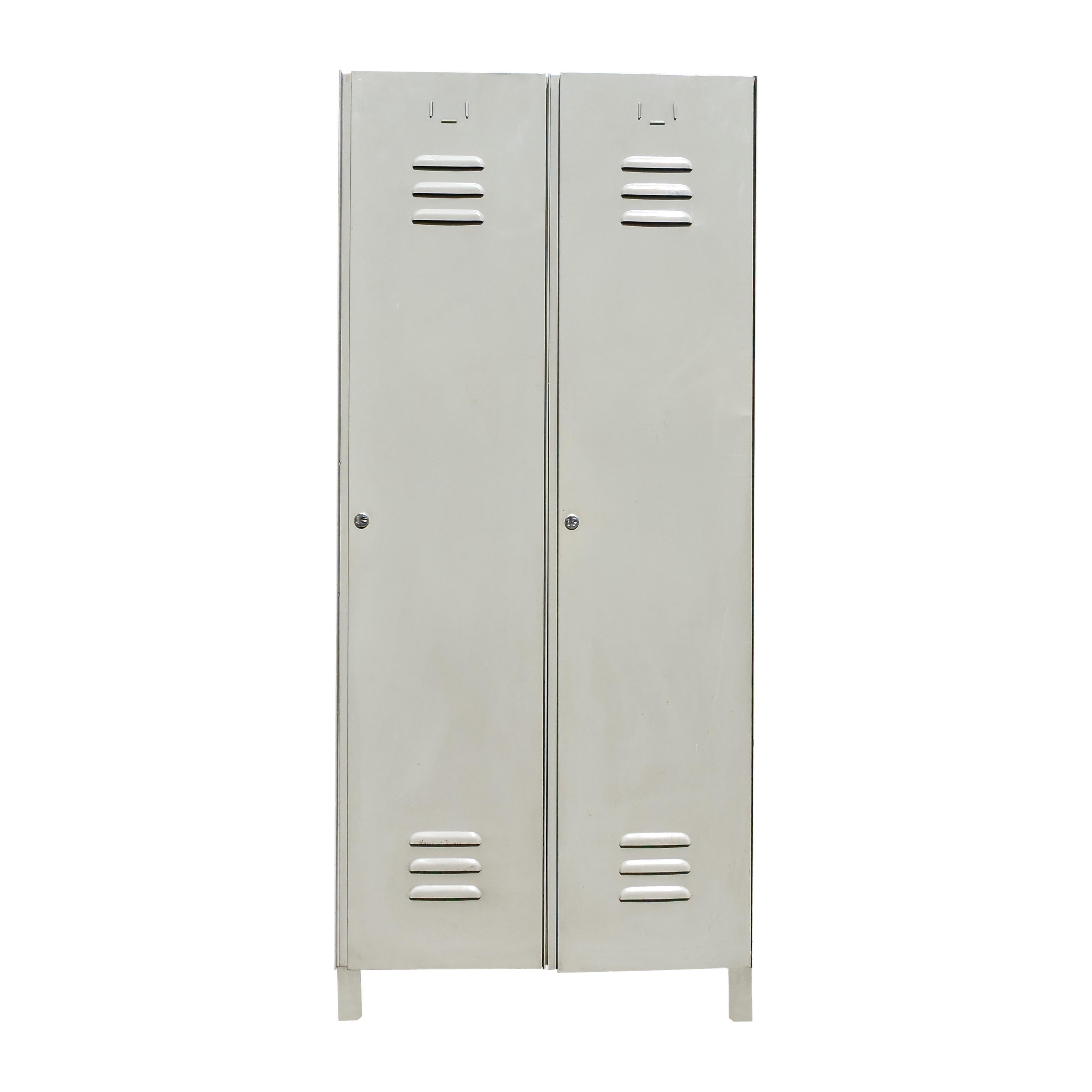 Vintage Double Locker from Seel, 1960s For Sale at 1stDibs