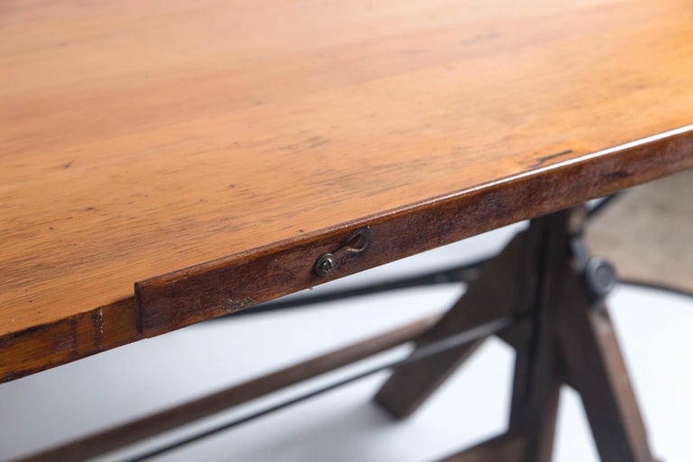 Vintage Drafting Table by Hamilton, circa 1940 at 1stDibs