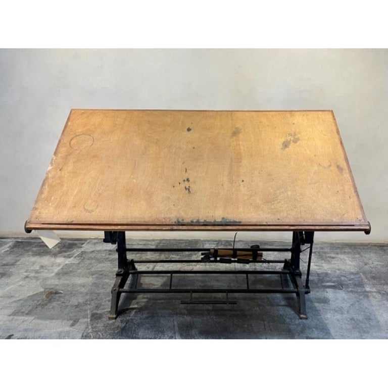 antique draftsman table