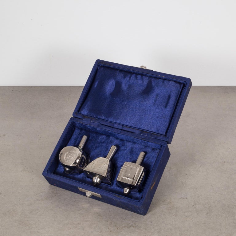 Vintage Dreidal Set in Original Box, circa 1970-1980 For Sale at 1stDibs
