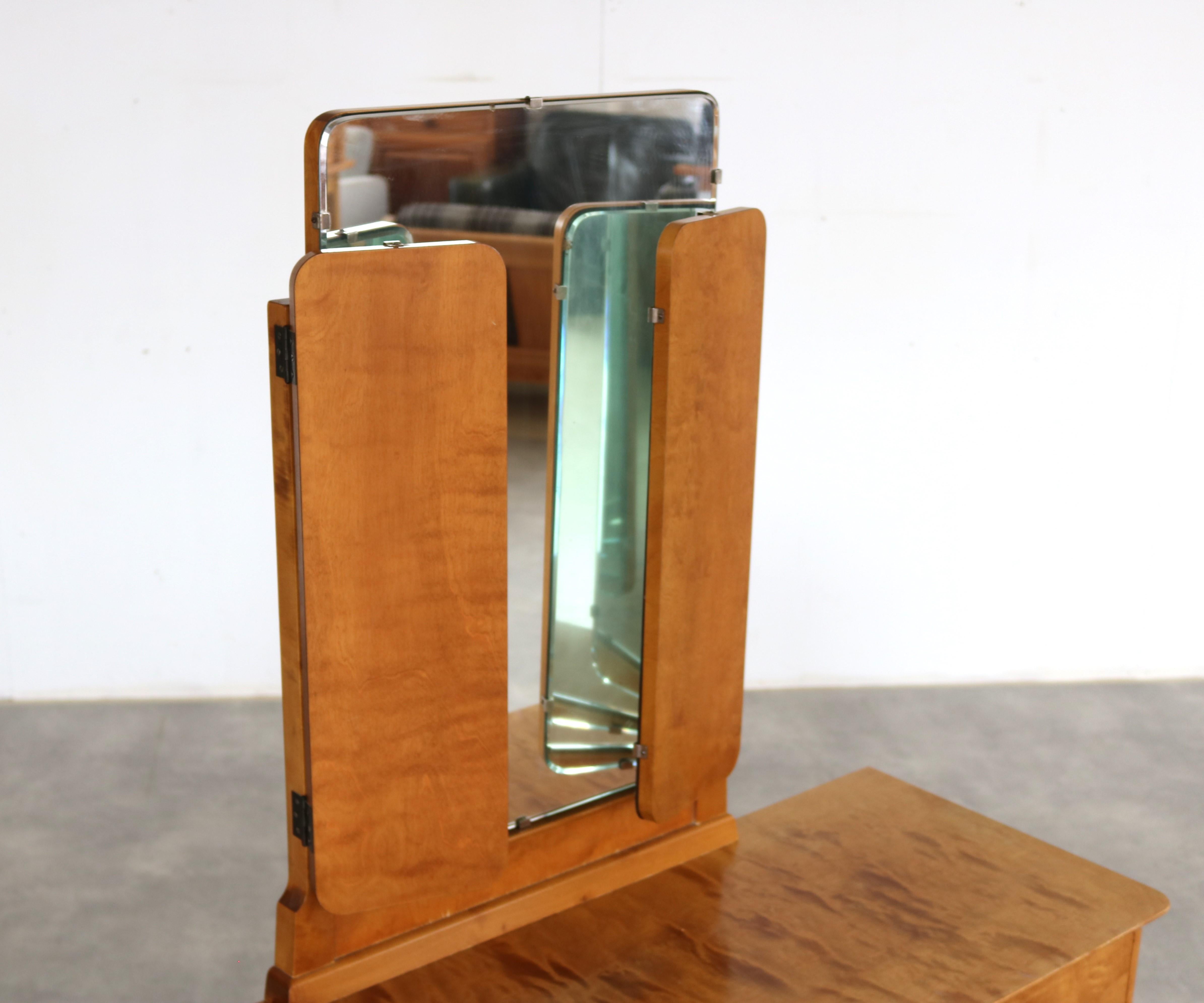 vintage dressing table cupboard 70's Swedish period 60's design unkno ...