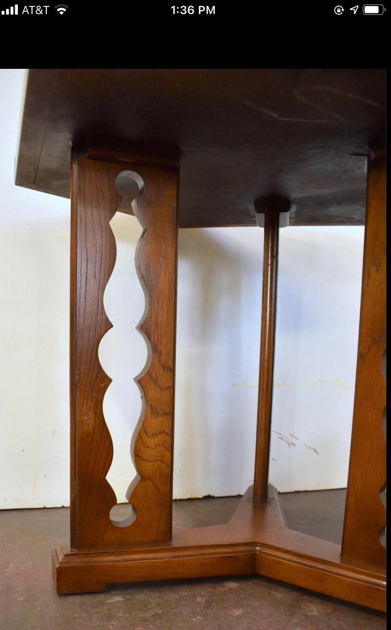 Vintage Drexel Mid Century Modern End Table For Sale at 1stDibs