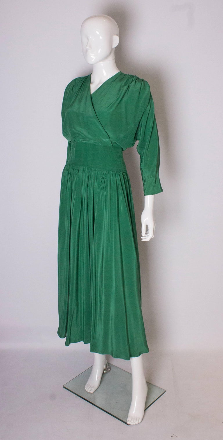 Vintage Droopy and Browns Silk Dress at 1stDibs | droopy and browns ...