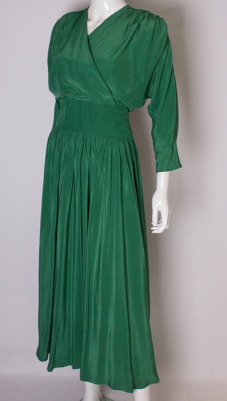 Vintage Droopy and Browns Silk Dress at 1stDibs | droopy and browns ...