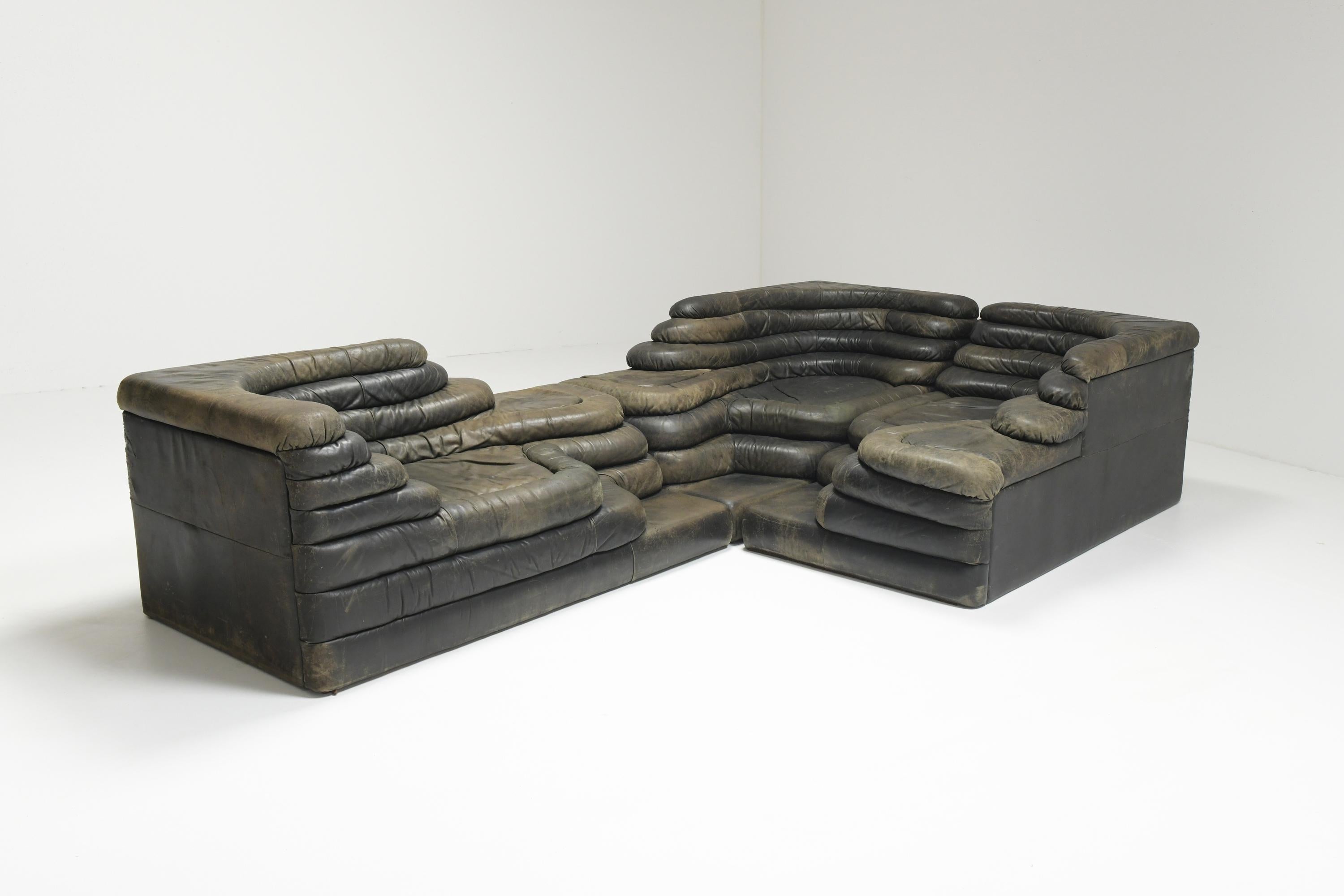 Vintage Ds 1025 Terrazza Sofa in Original Leather - Ubald Klug - De ...